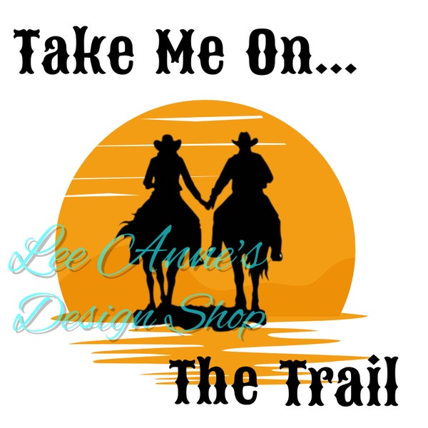 Horse Trail Ride Svg - Etsy
