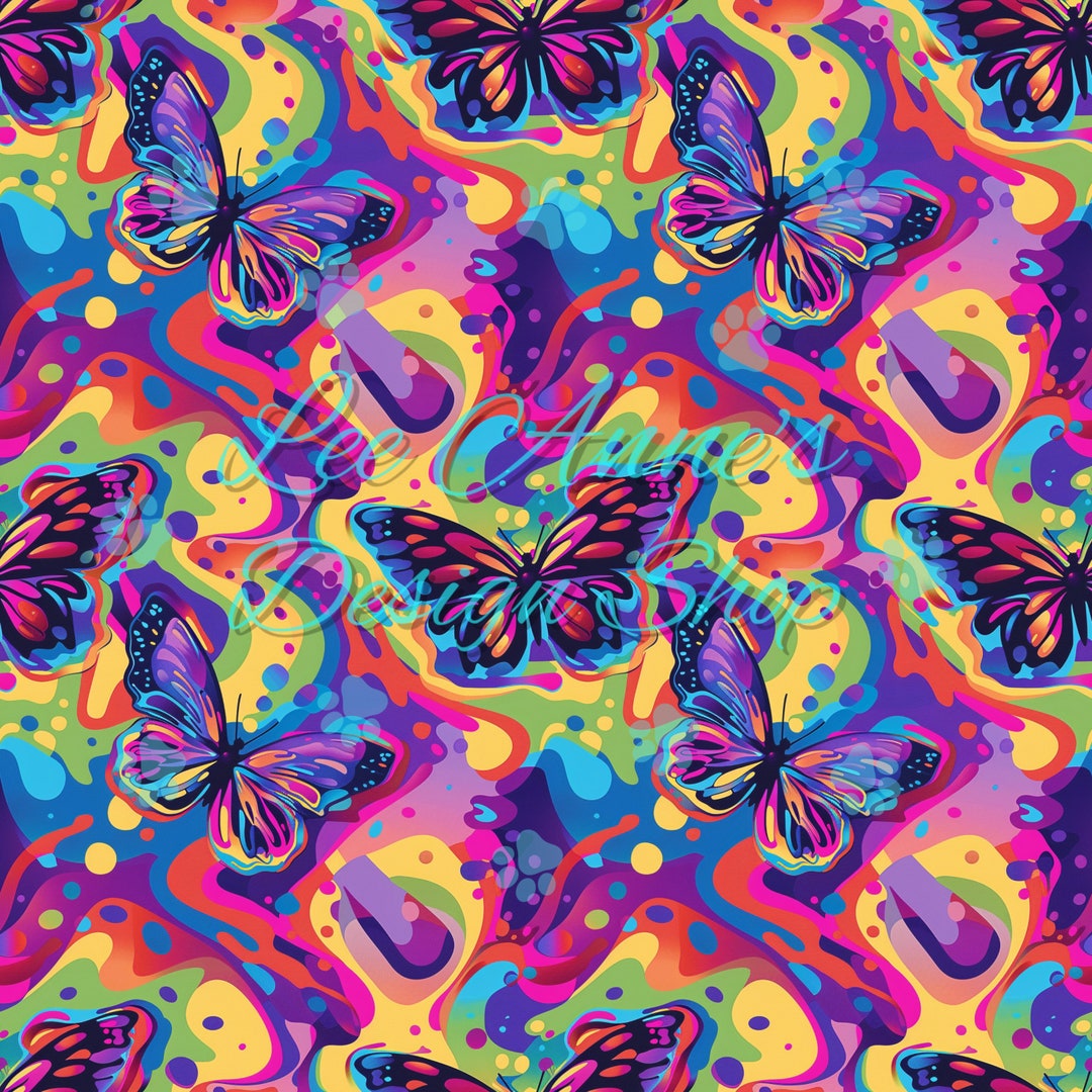 Seamless Pattern, Butterfly Seamless, Butterfly Pattern, Butterfly ...