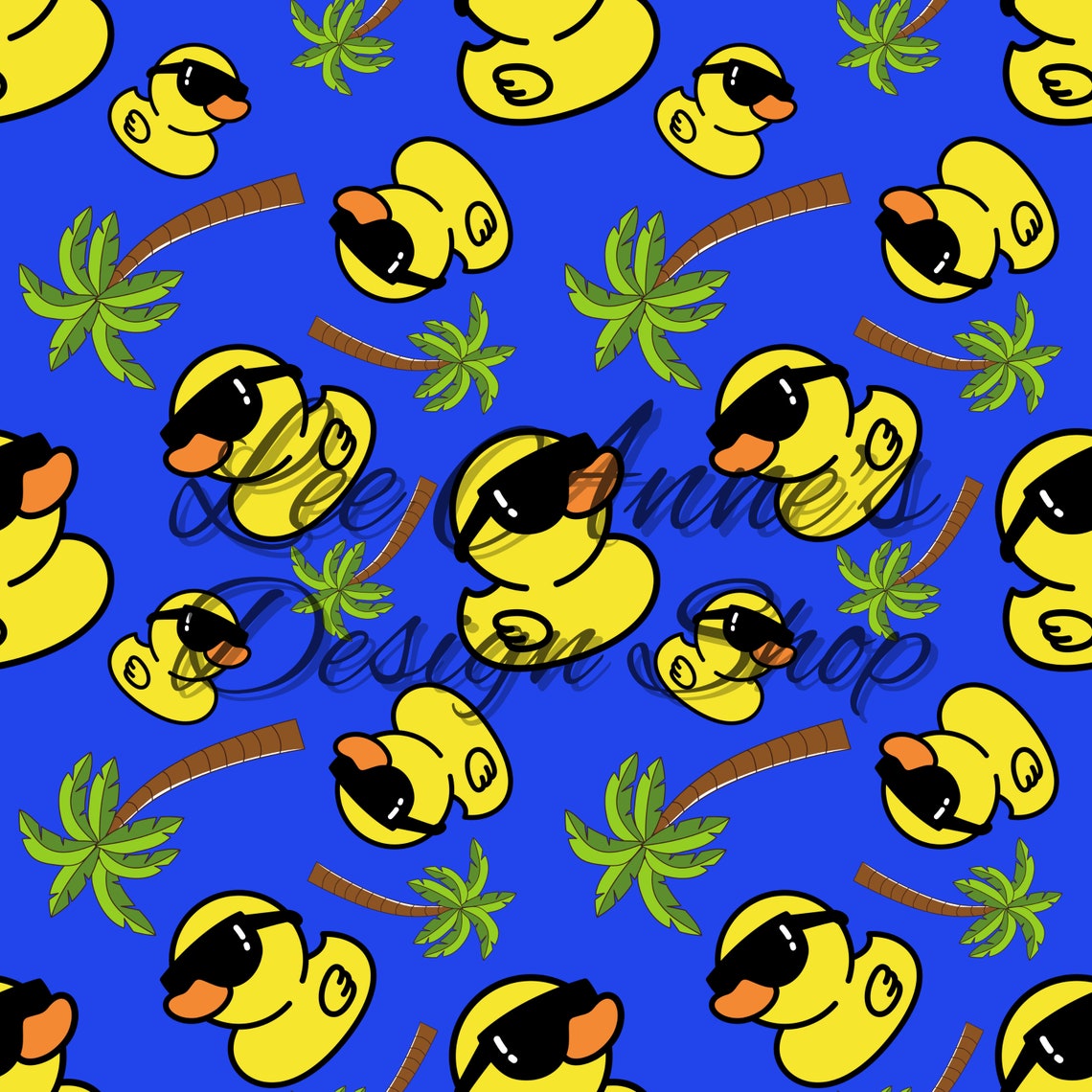 Seamless Pattern, Rubber Duck Seamless, Swim Seamless, Duck Pool, Duck ...