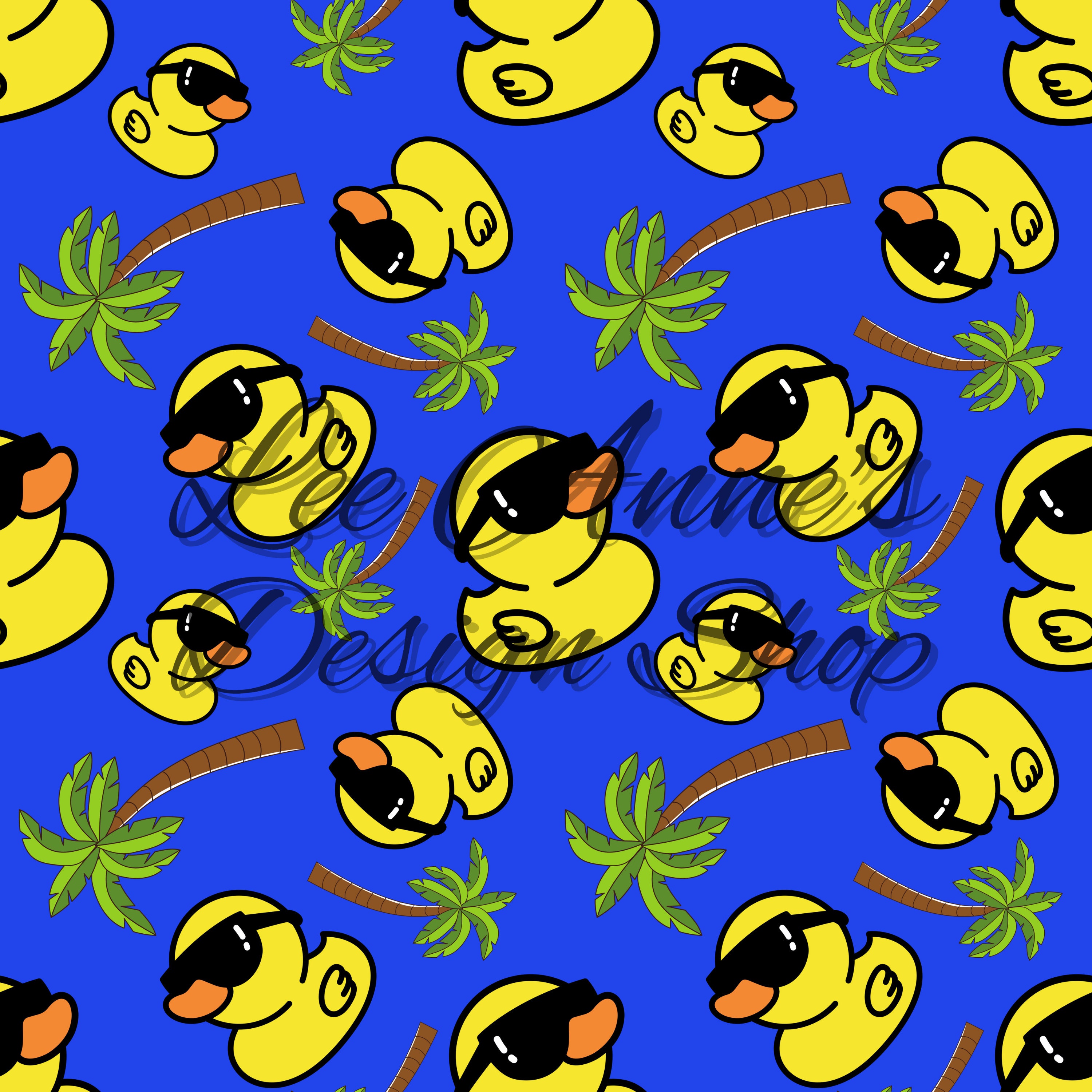 Seamless Pattern, Rubber Duck Seamless, Swim Seamless, Duck Pool, Duck ...