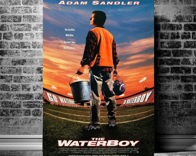 The Waterboy Adam Sandler Movie Poster (sz. 27.5"x 19.5") Print Only ...