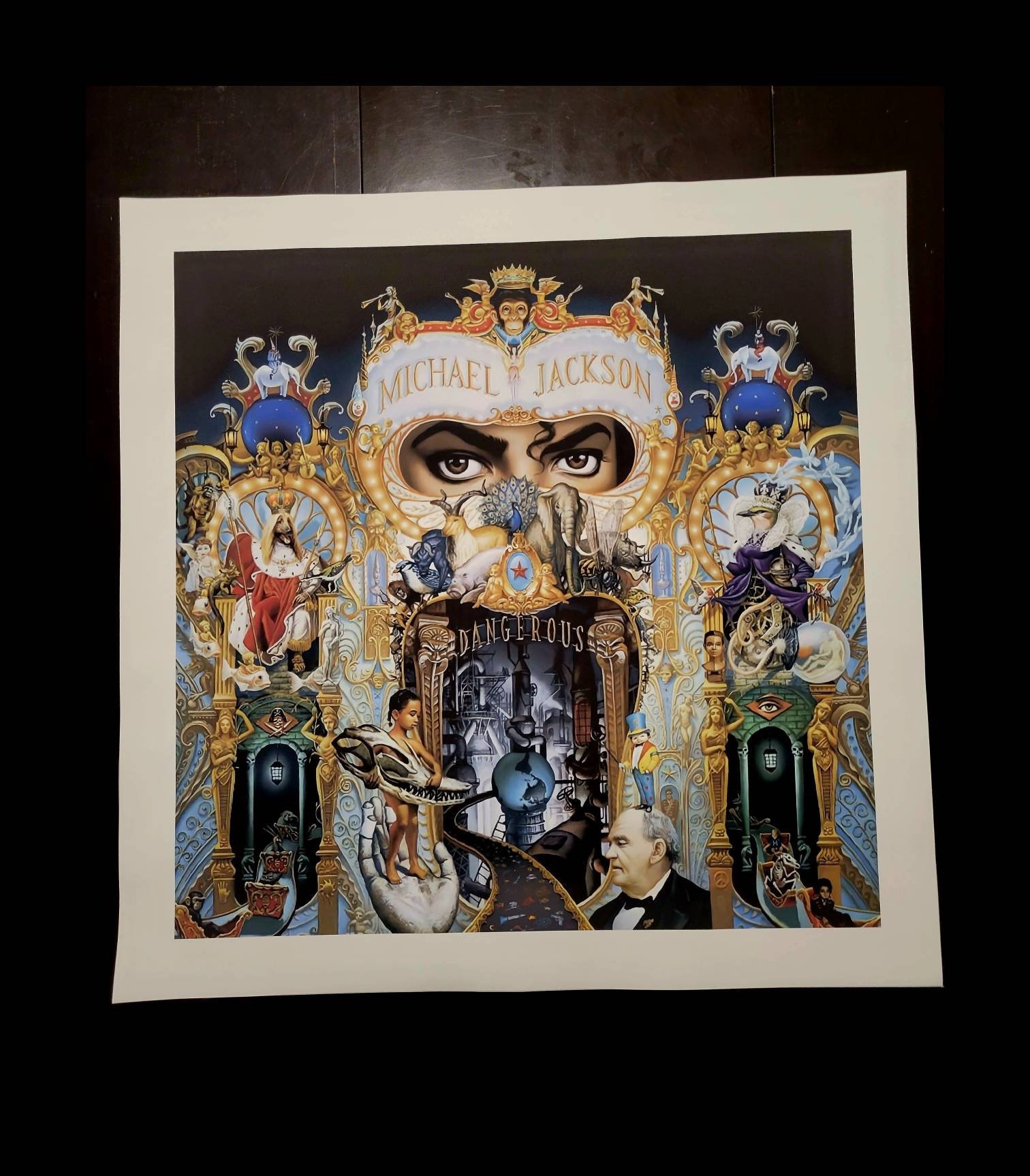 Michael Jackson Dangerous Album Art