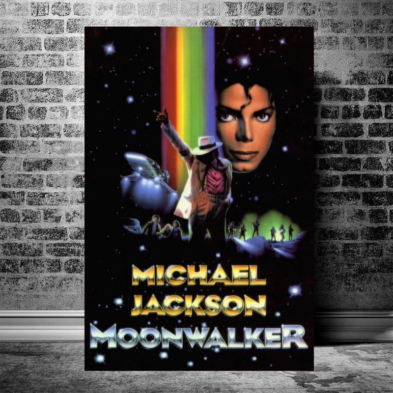 Michael Jackson Moonwalker Movie Poster