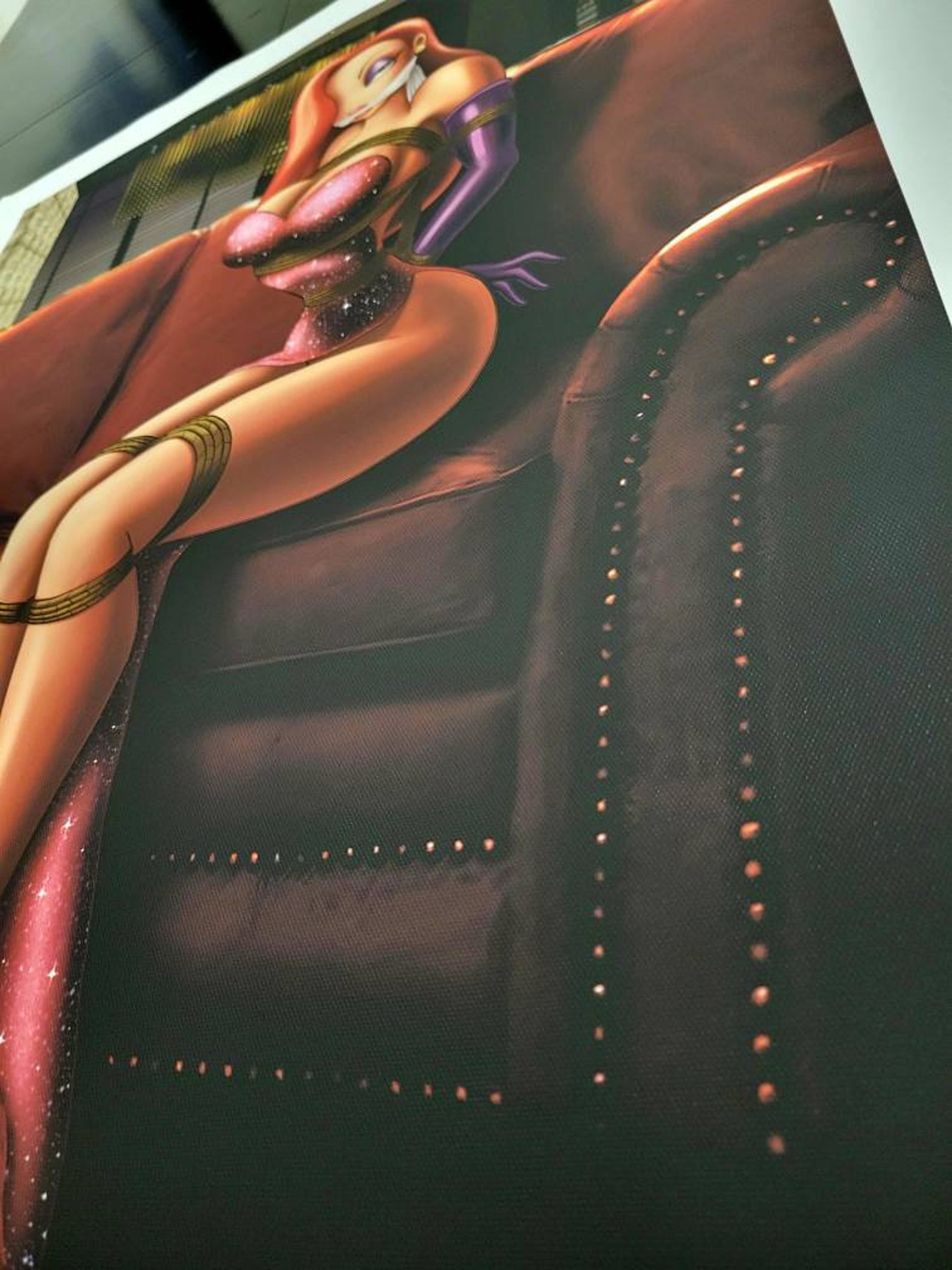 Jessica Rabbit Tied up Pop Art Canvas Poster sz. 30.5x - Etsy