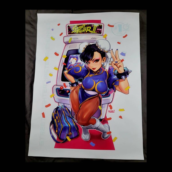 Chun Li Poster - Etsy