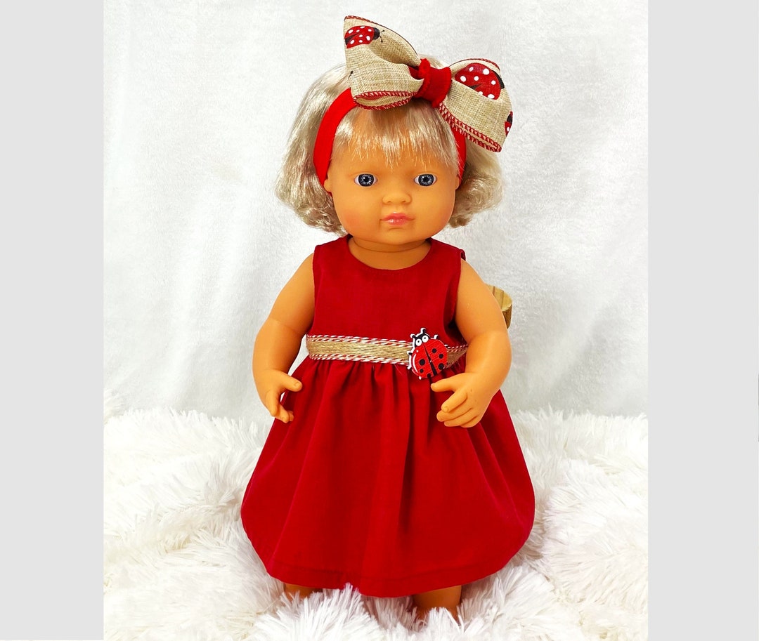 Baby Doll Ladybug Dress Red Baby Doll Dress 12 and 15 in Miniland ...