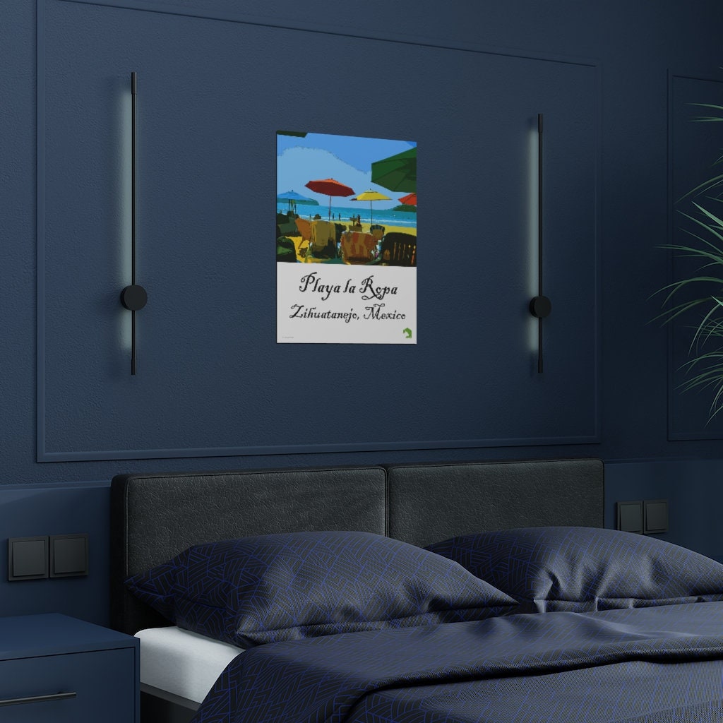 Playa La Ropa Poster - Etsy
