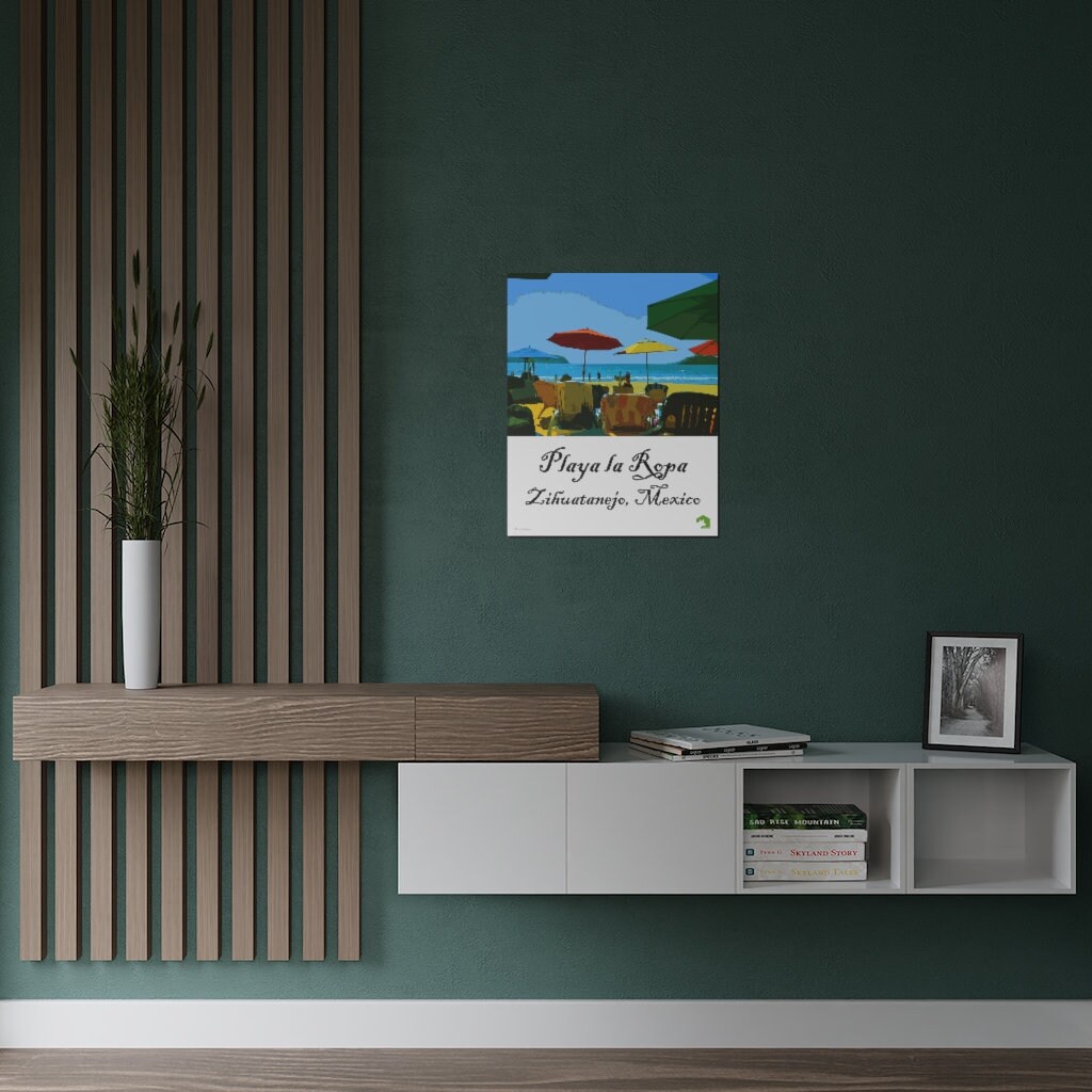 Playa La Ropa Poster - Etsy