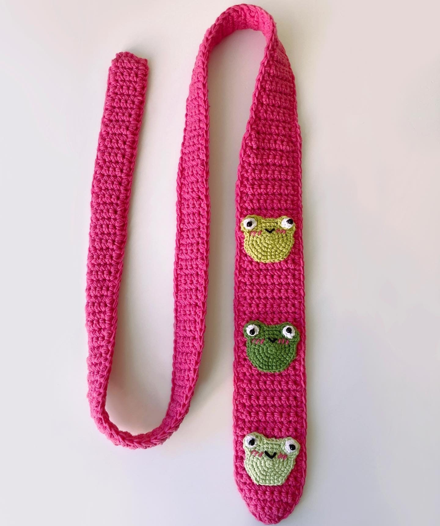 Crochet Frog Necktie - Etsy