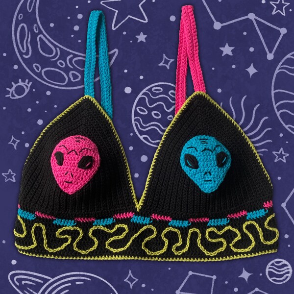 Alien Crop Top - Etsy