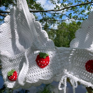 Crochet Strawberry Top - Etsy