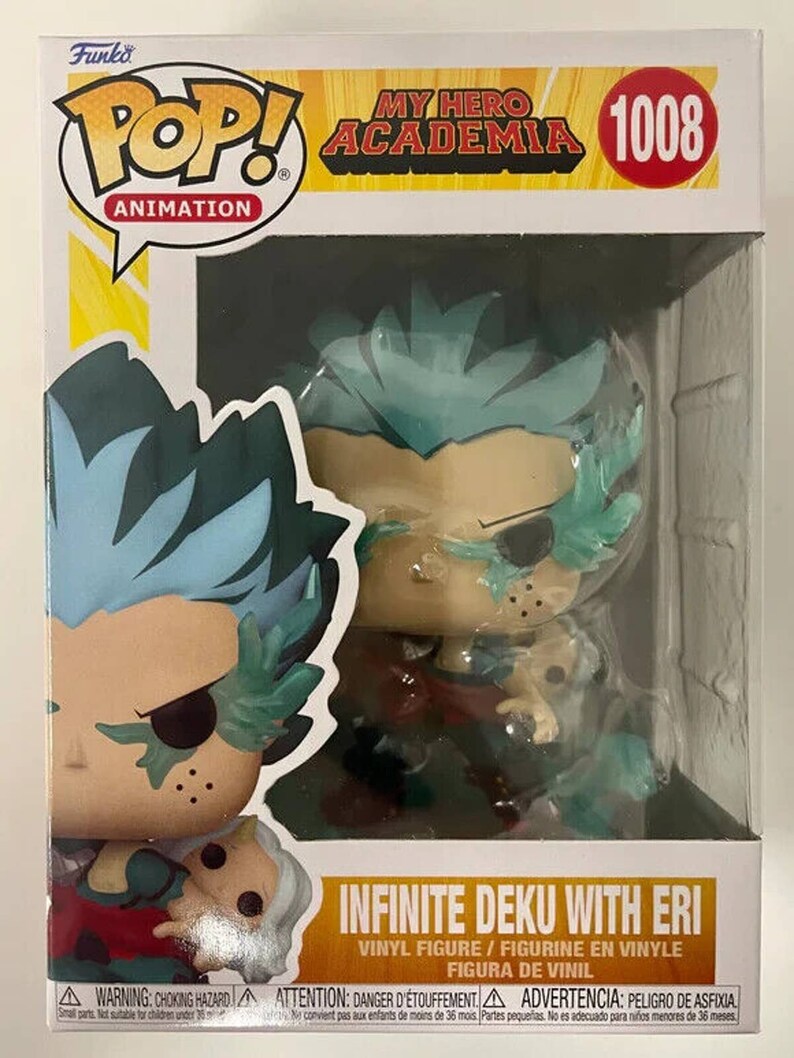 Funko Pop Infinite Deku With Eri 1008 My Hero Academia - Etsy