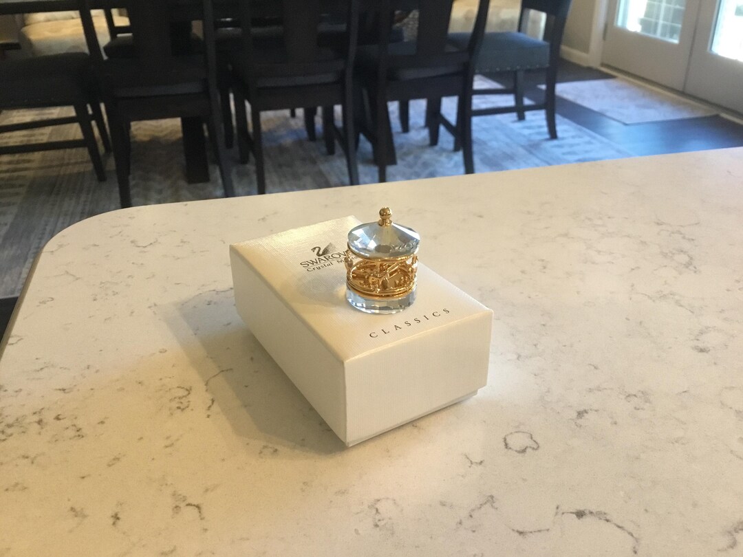 Beautiful Swarovski Carousel! - Etsy