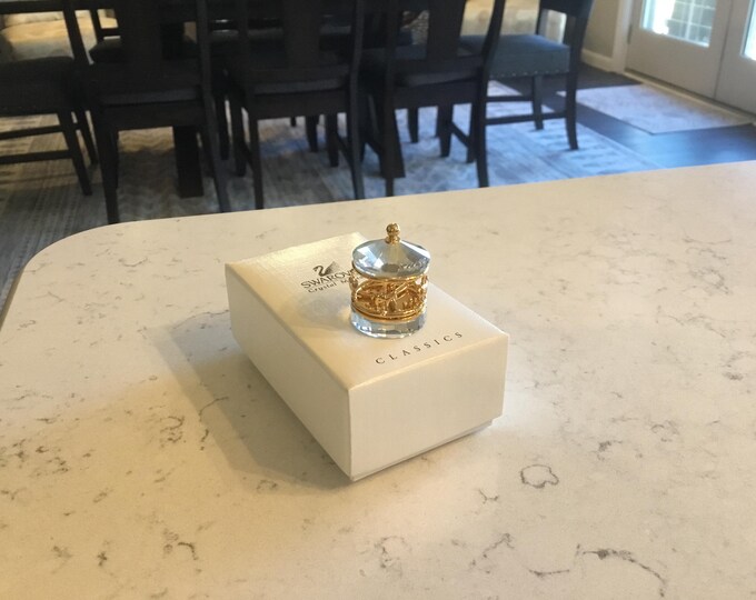 Beautiful Swarovski Carousel! - Etsy