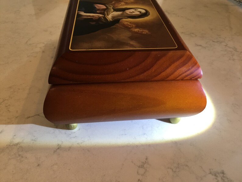 The Blessed Virgin Mary Music Box Danbury Mint - Etsy