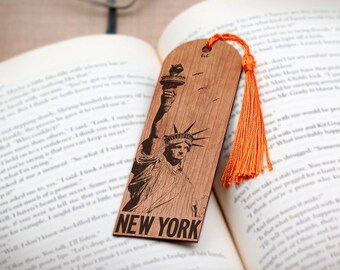 Bookmark Statue of Liberty - Etsy