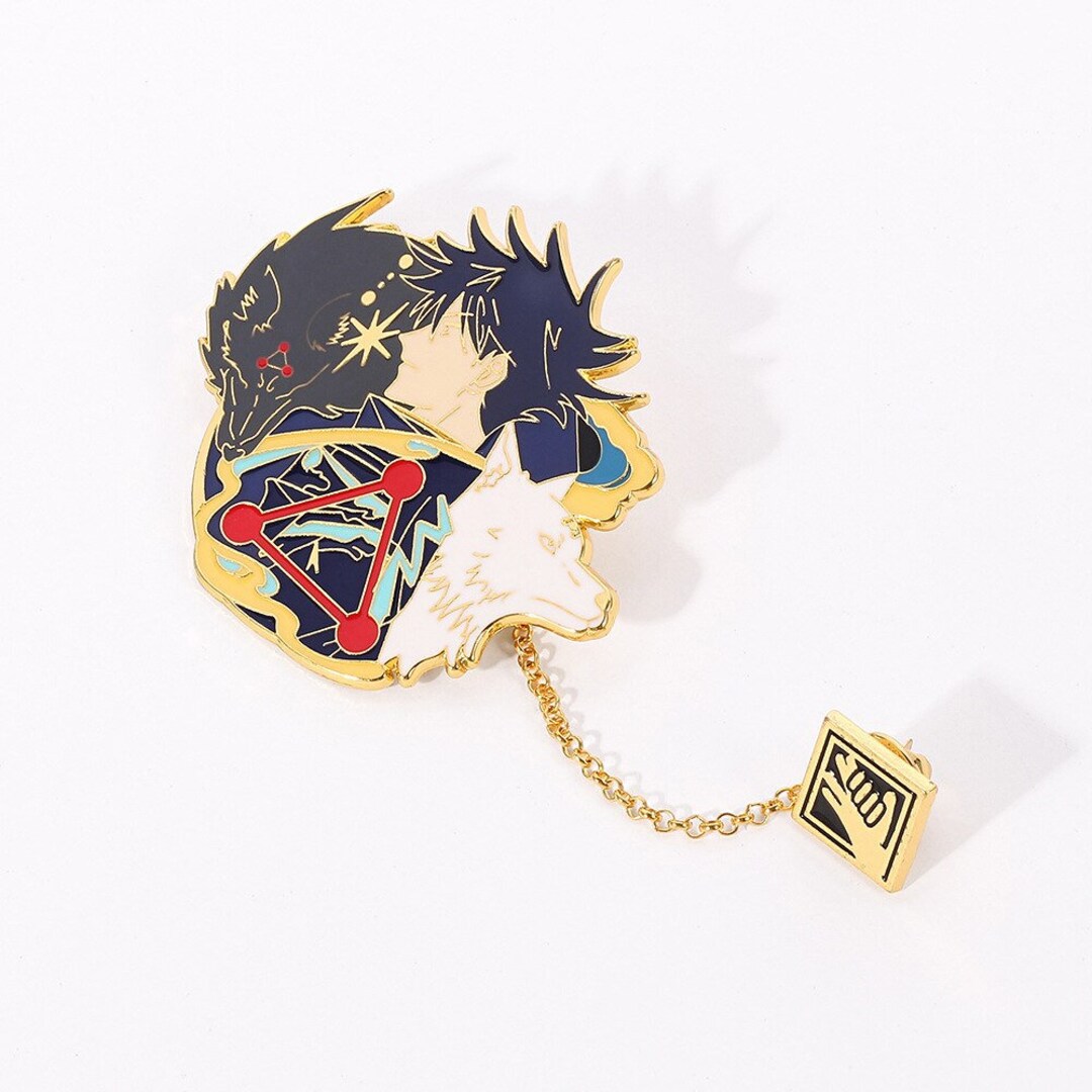 JJK Giant Badge and Charm Lapel Pins - Etsy