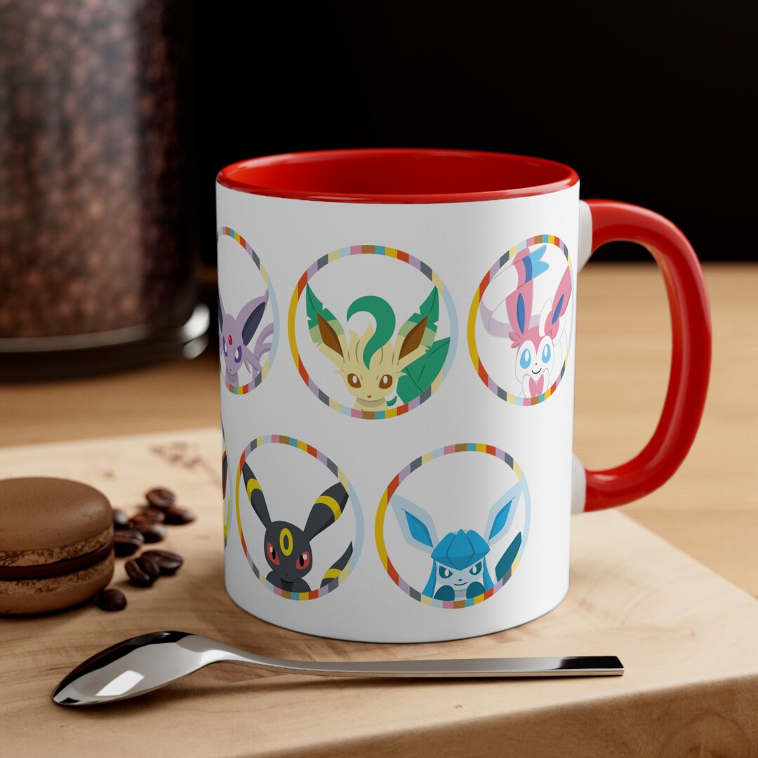 POGO Stickers Eeveelutions Coffee Mug 11oz - Etsy