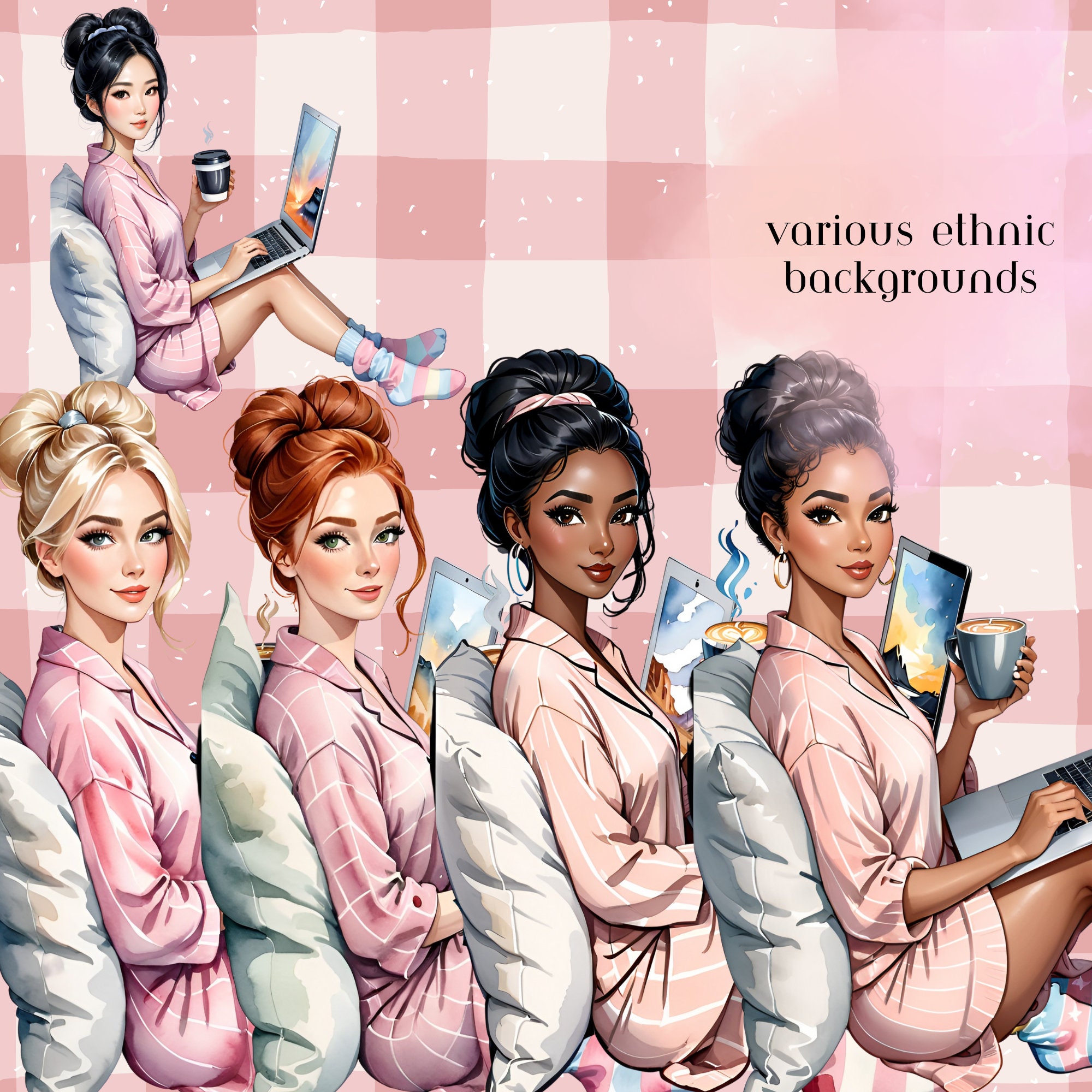 Girl Boss Clipart, Boss Babe Office Clipart,doll Clipart, Business ...