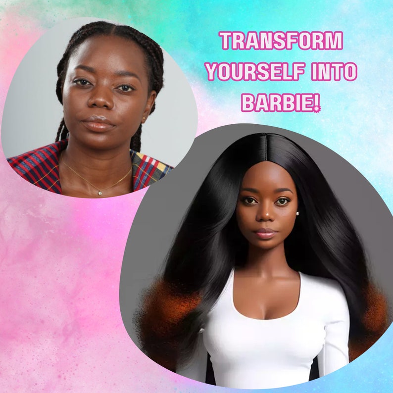 Customized Self Doll Image, Create Your Own Custom Doll Style Portrait ...