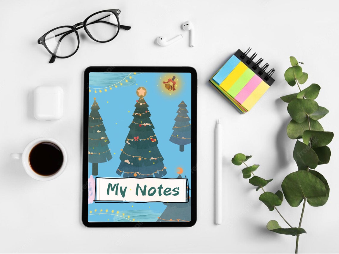 Digital Notebook Covers Goodnote Notability Template PDF Downloads ...