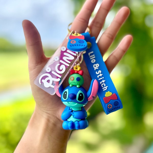 Stitch Keychain - Etsy