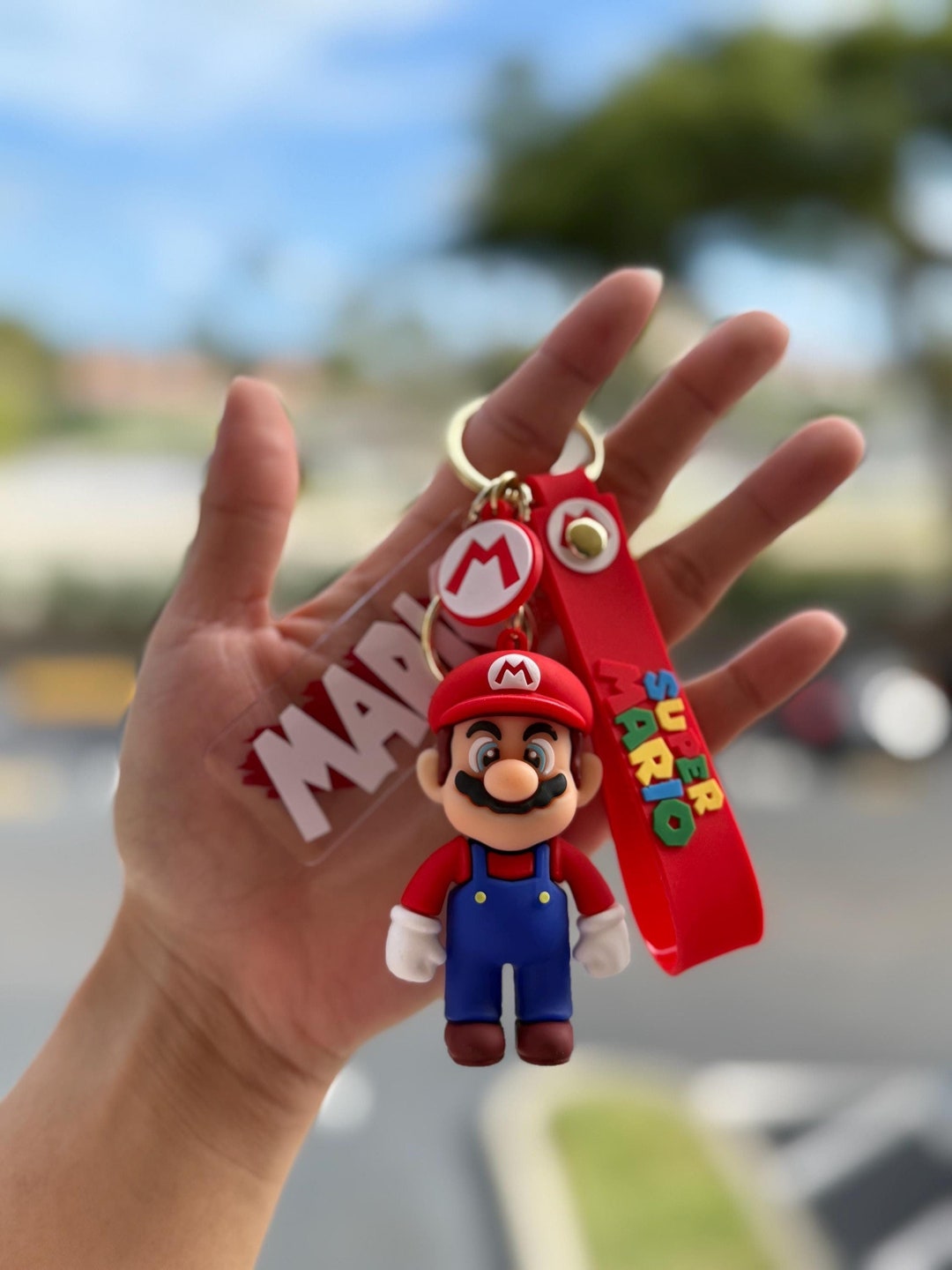 SUPER MARIO | Mario and Luigi Keychain | Personalized | W/ Freebie ...