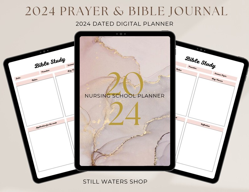Prayer Journal Printable, Bible Study Guide, Gratitude Journal, Digital ...