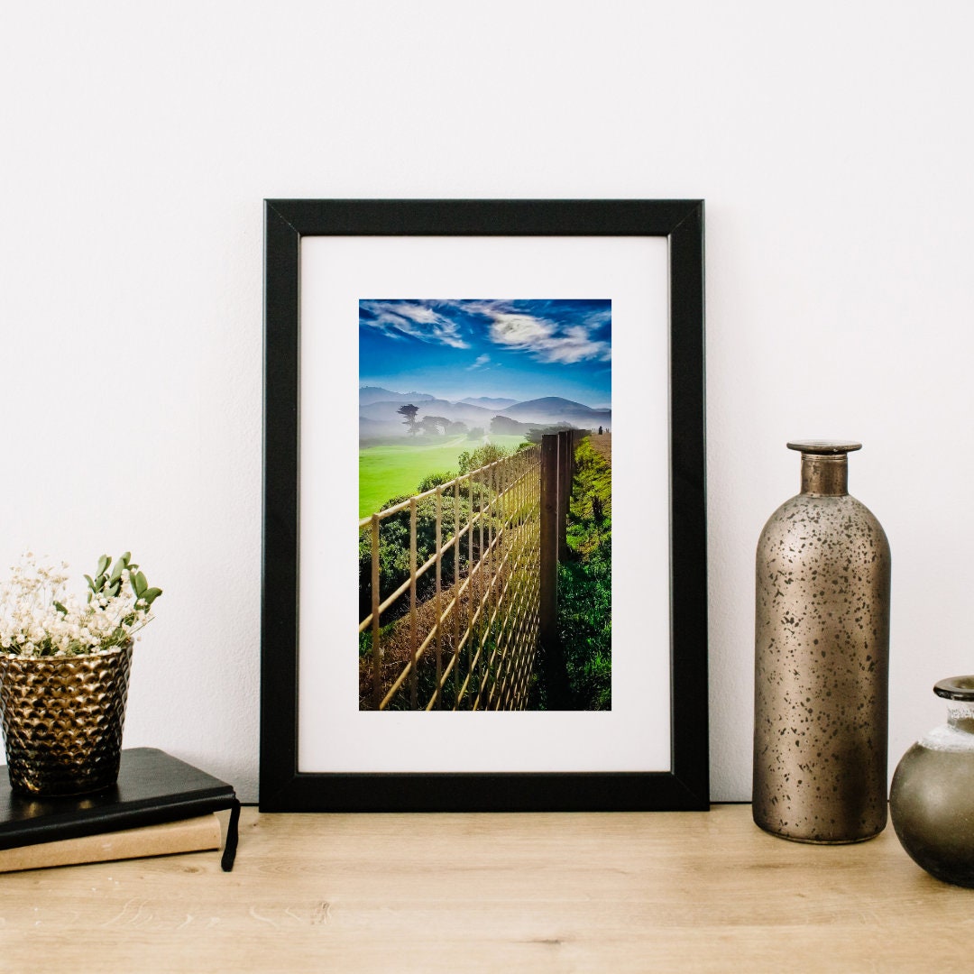 Printable Field Artwork, Open Air Landscape Print, Golden Wall Print ...