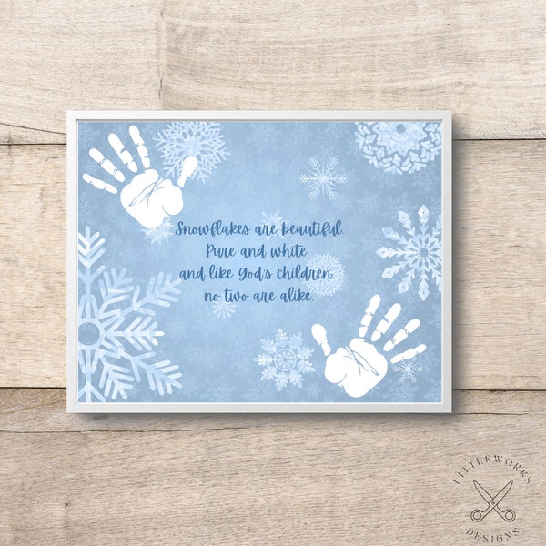 Handprint Craft - Etsy