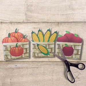 Printable Fall Crop Sorting Paper Craft/ Classroom Activity for ...