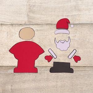 Cut and Paste Santa/ Holiday Classroom Activity/ Printable Craft ...