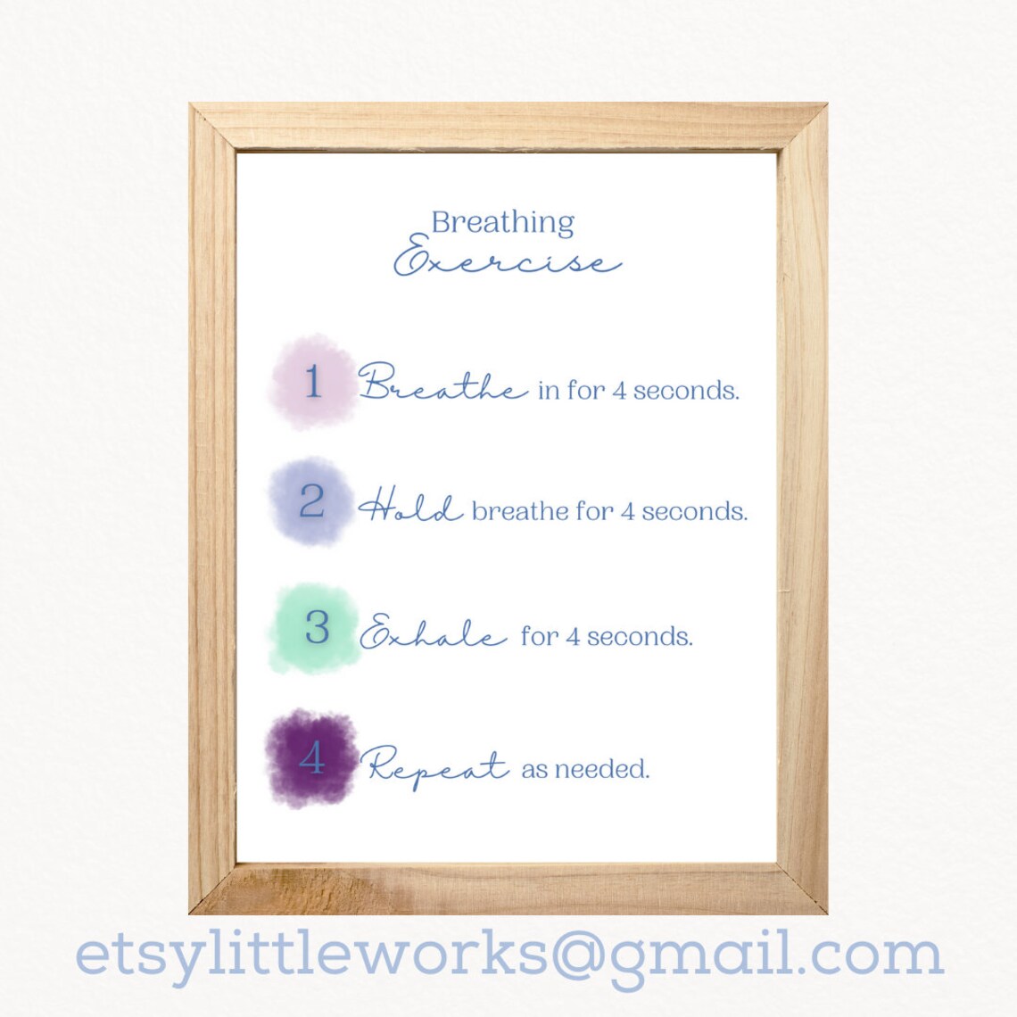 Calming Corner Breathing Exercises for Kids/ Printable - Etsy