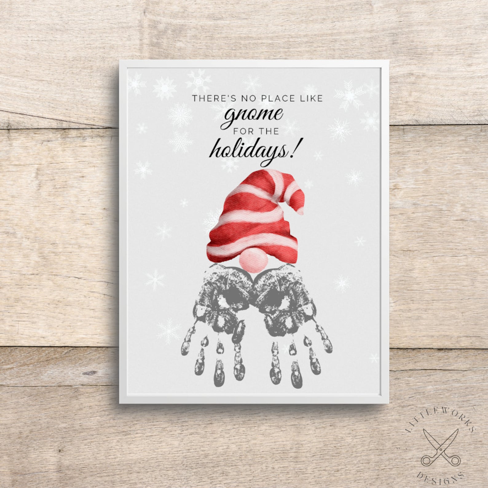 Printable Gnome Handprint Art/ Preschool Craft/ Kindergarten - Etsy