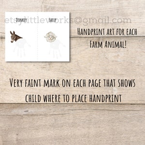 Farm Animal Handprint Art: DIY Classroom Project (digital Download) - Etsy