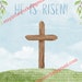 Editable He is Risen Craft/ Sunday School Craft/ Easter/ Printable ...