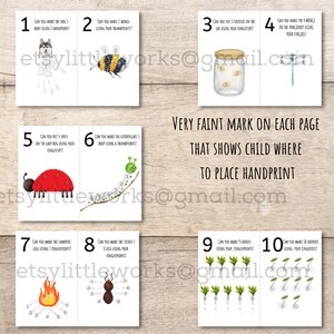 Counting Handprint Art/ DIY Handprint Art/ Classroom Count to 10 Art - Etsy