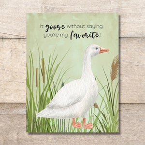 Editable Goose Handprint Art/ Handprint Card/ Baby Handprint/ DIY Gift ...