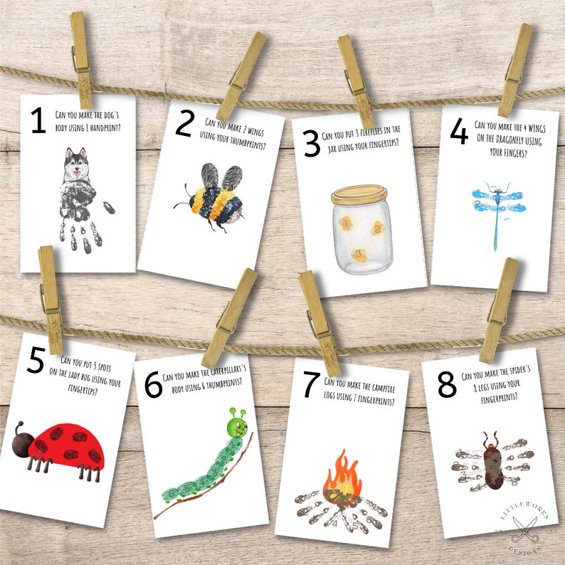 Counting Handprint Art/ DIY Handprint Art/ Classroom Count to - Etsy