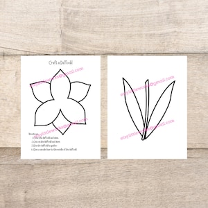 Craft a Daffodil/ Daffodil Paper Craft/ Kid Craft/ Paper Daffodil ...