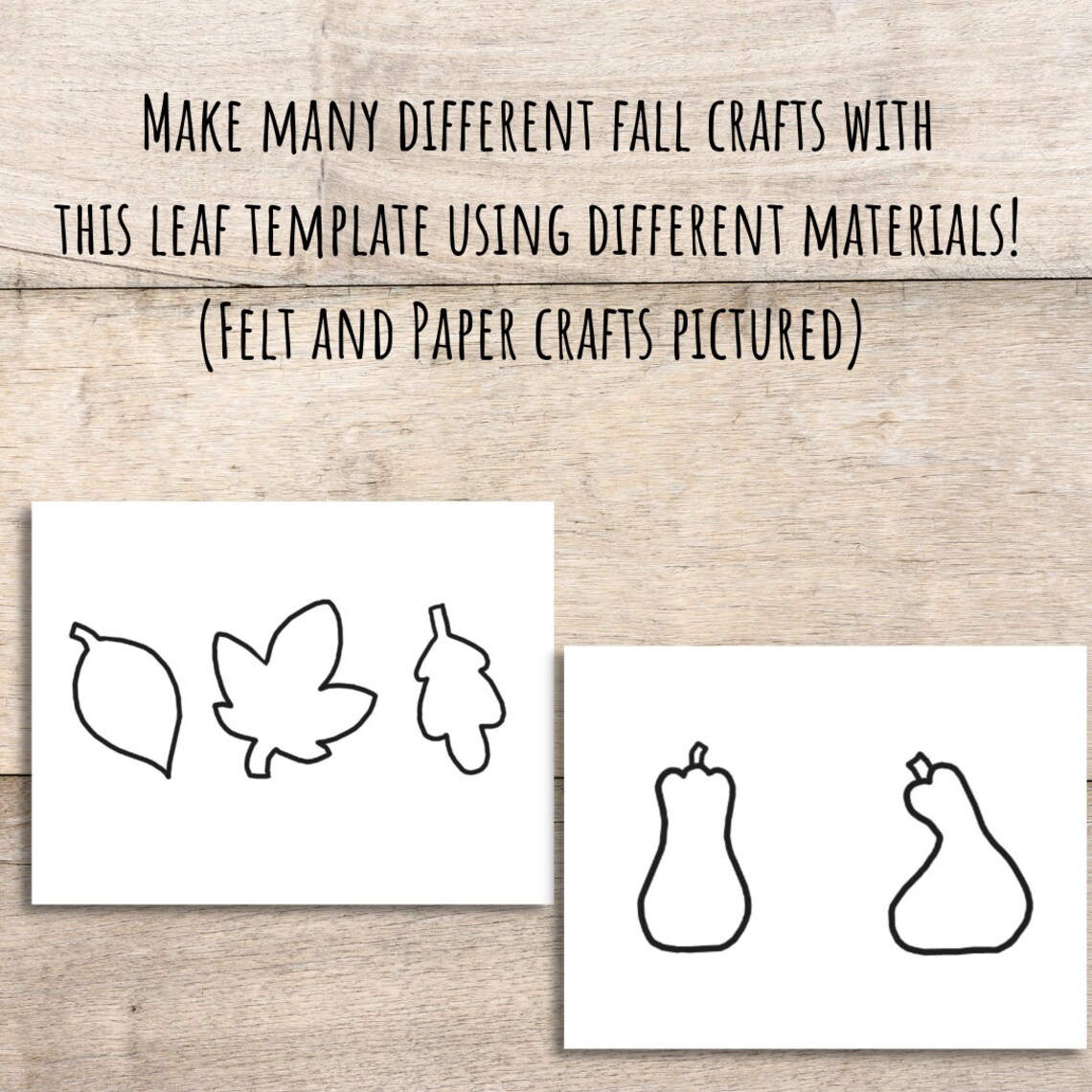 Printable Fall Leaf Craft Template/ Classroom Craft/ Paper - Etsy
