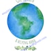 Editable Earth Day Handprint Art: Keepsake Craft (digital Download) - Etsy