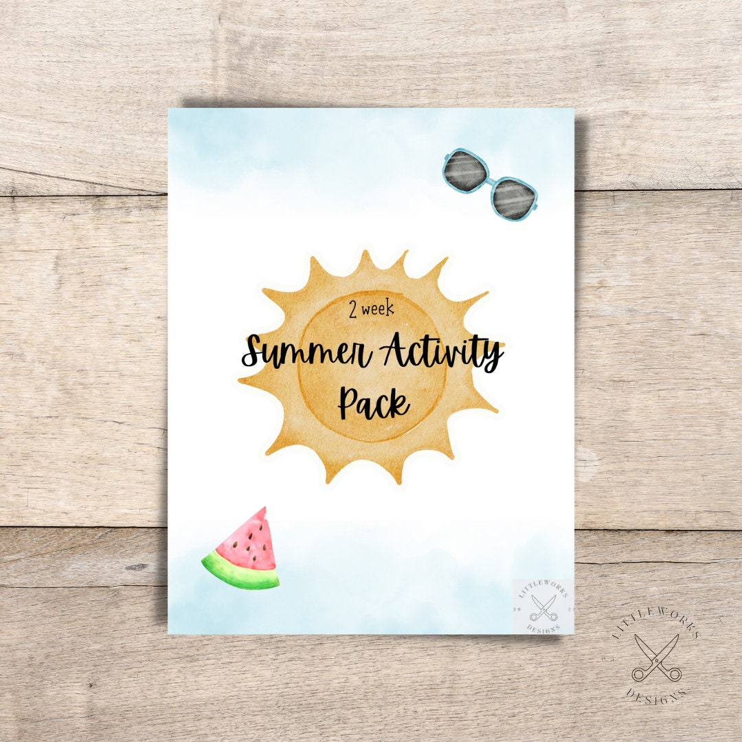 Printable Summer Activity Pack for Kids/ Summer Games/ Printable Summer ...