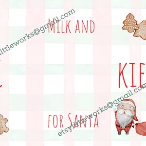 Milk and Cookies for Santa Handprint Craft/ Preschool Activity/ Toddler ...