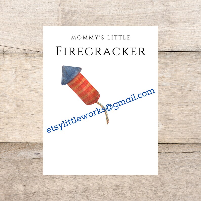 Editable Firecracker Art/ Fourth of July Craft/ Painting Baby Hands ...