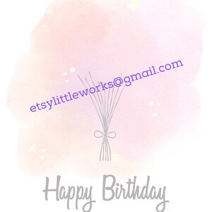 Editable Birthday Balloons Fingerprint Art: DIY Kid Gift (digital ...