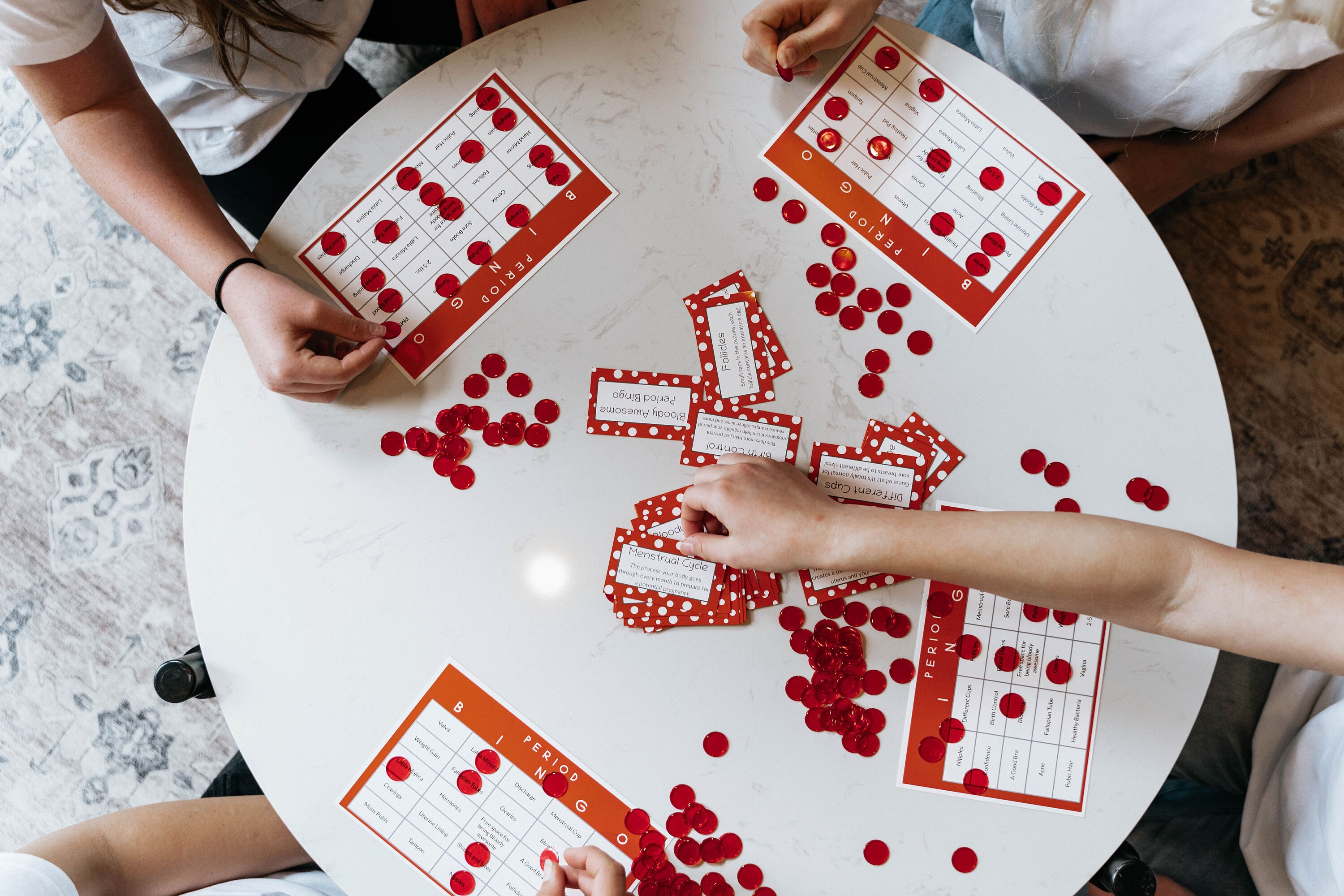 Period Party Bingo - Etsy