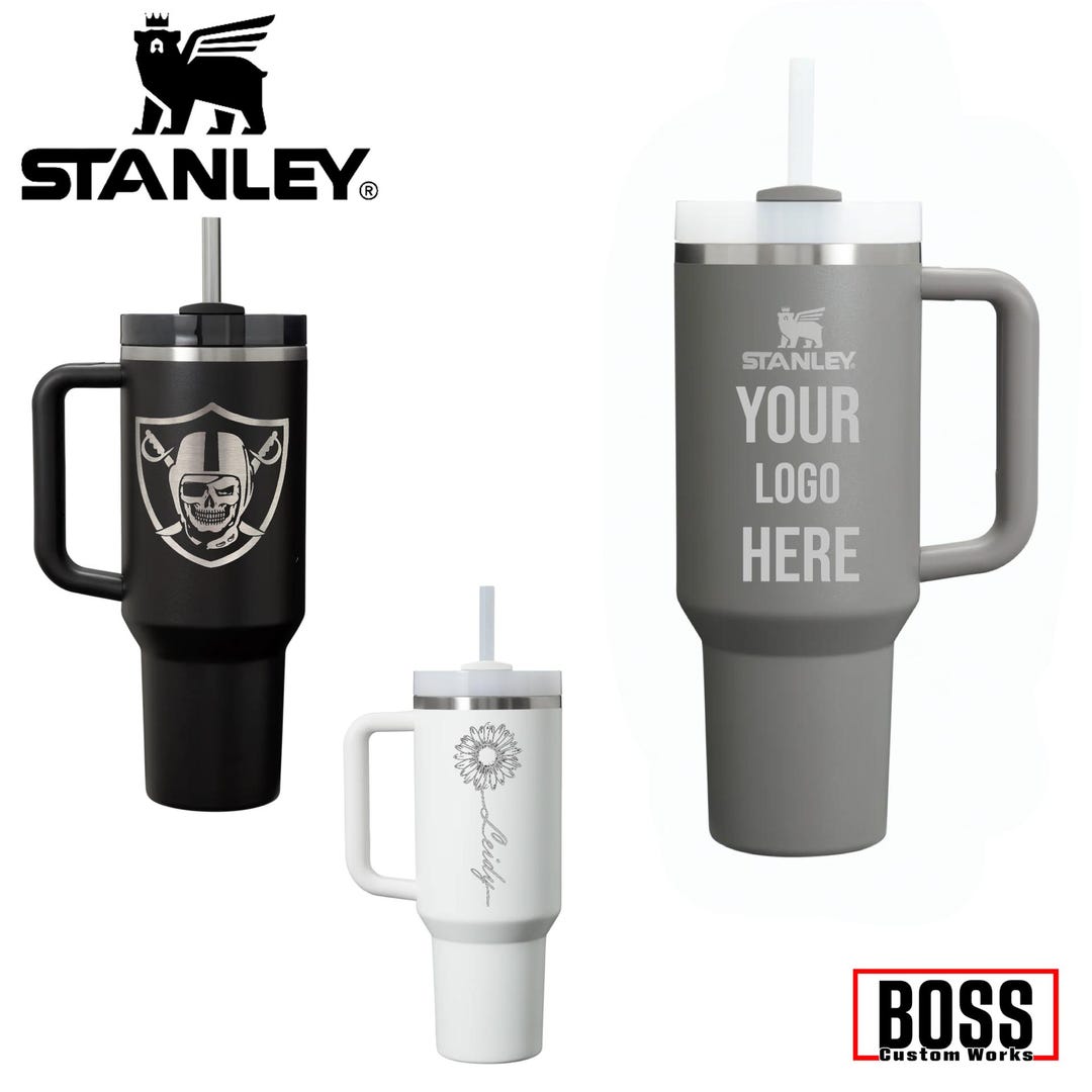 Personalized Engraved Stanley, ADD YOUR LOGO, Wholesale Tumblers, Laser ...