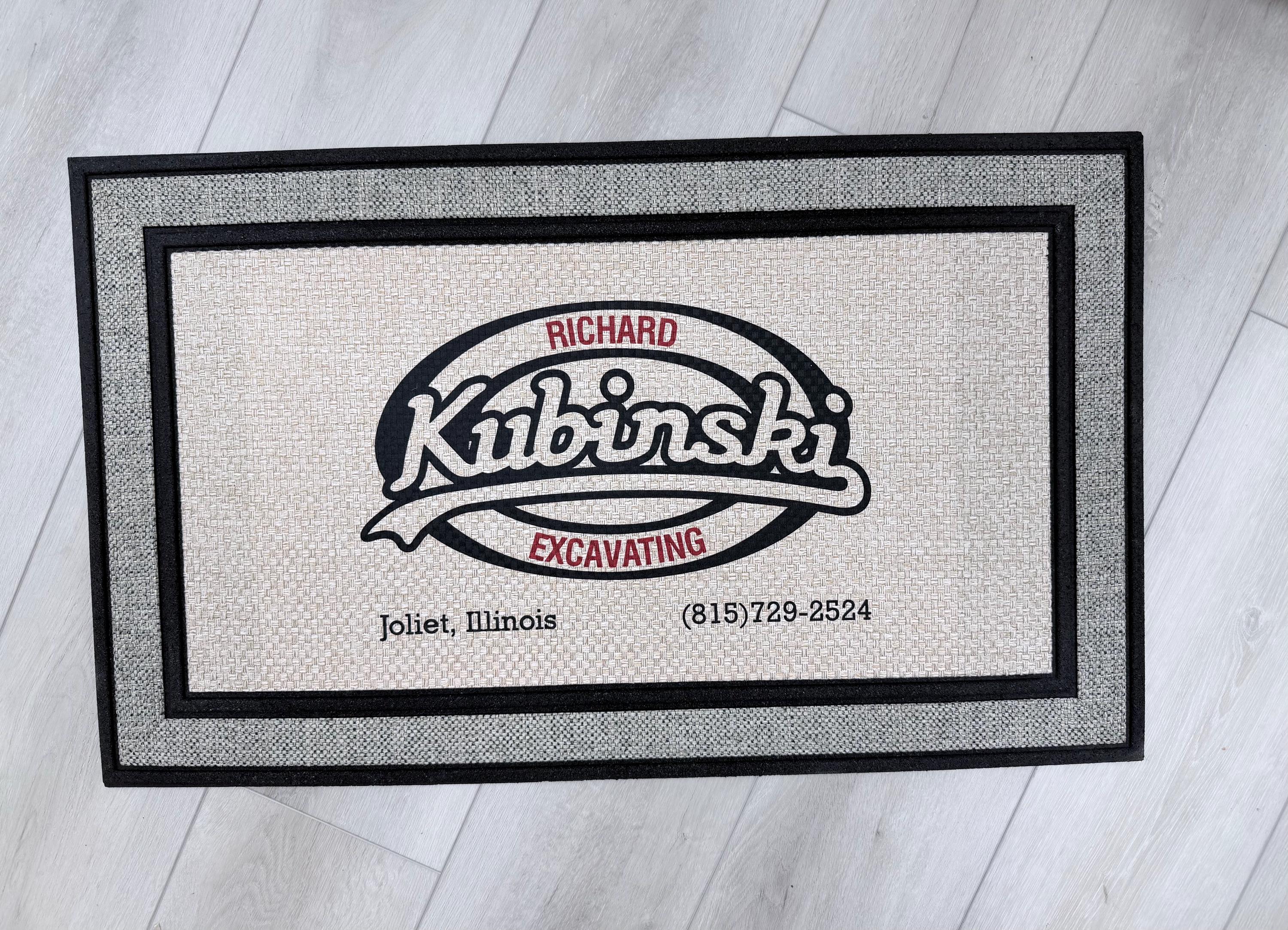 Personalized Floor Mat, ADD YOUR LOGO, Door Mat, Sublimation, Custom ...