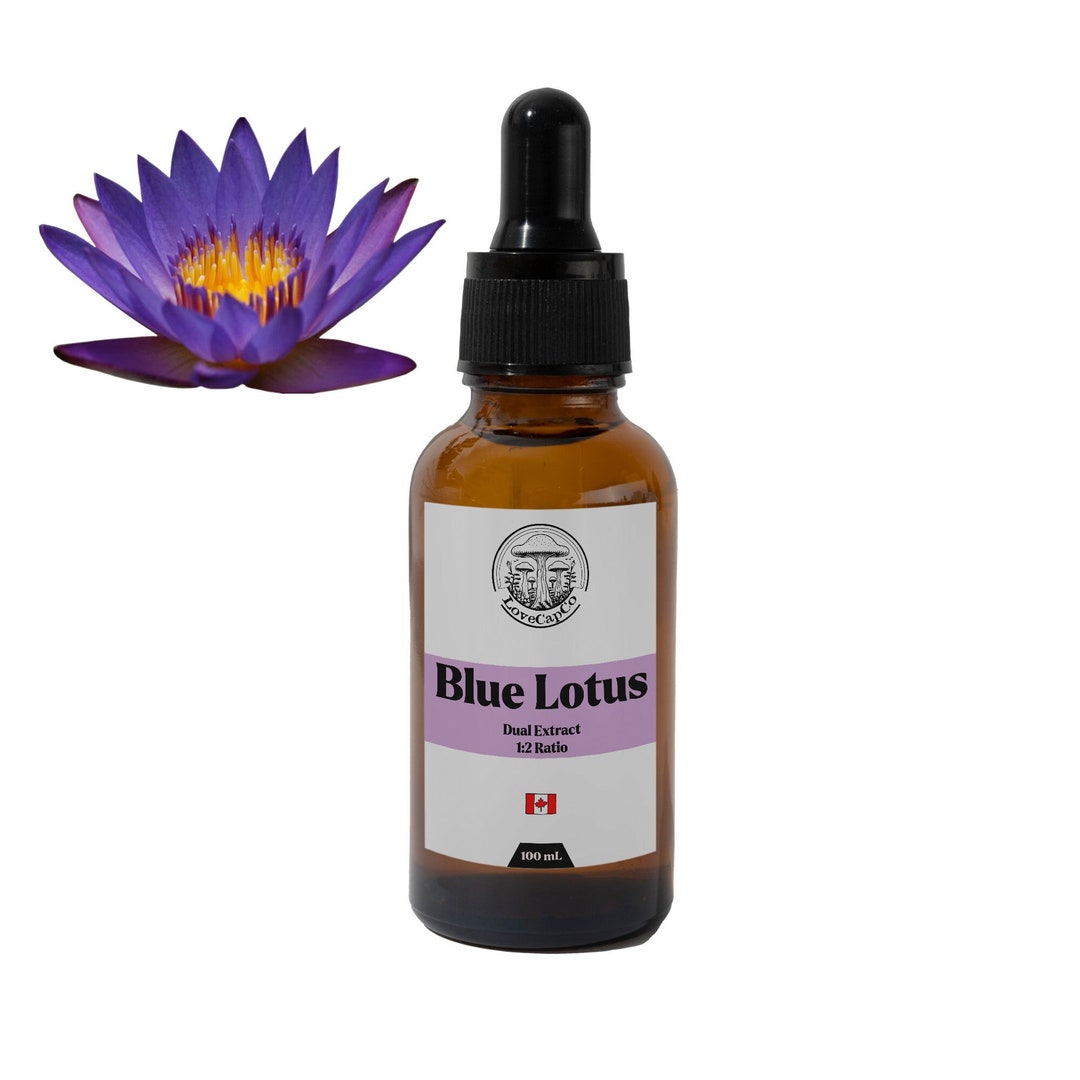Blue Lotus Tincture - Double Extraction - Organic - Very Potent ...